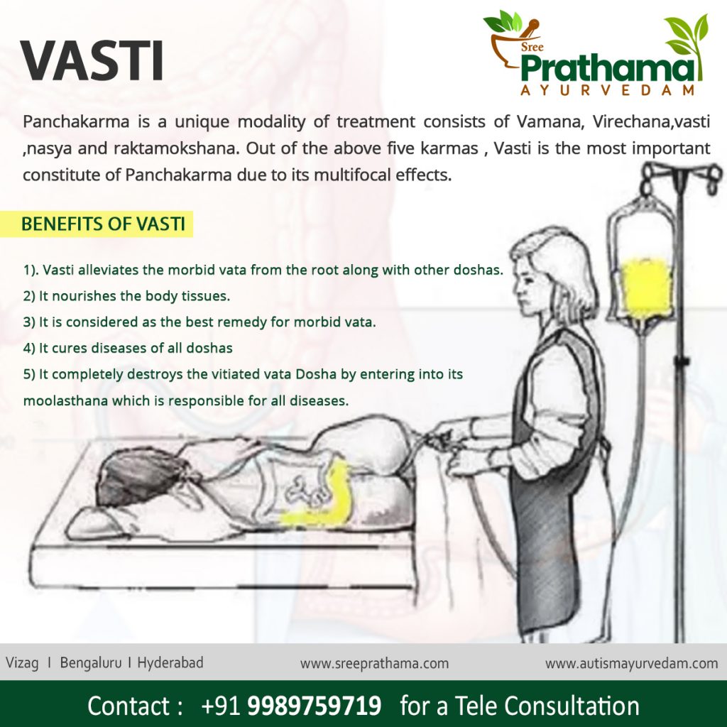 Vasti Benefits - Autism Ayurvedam